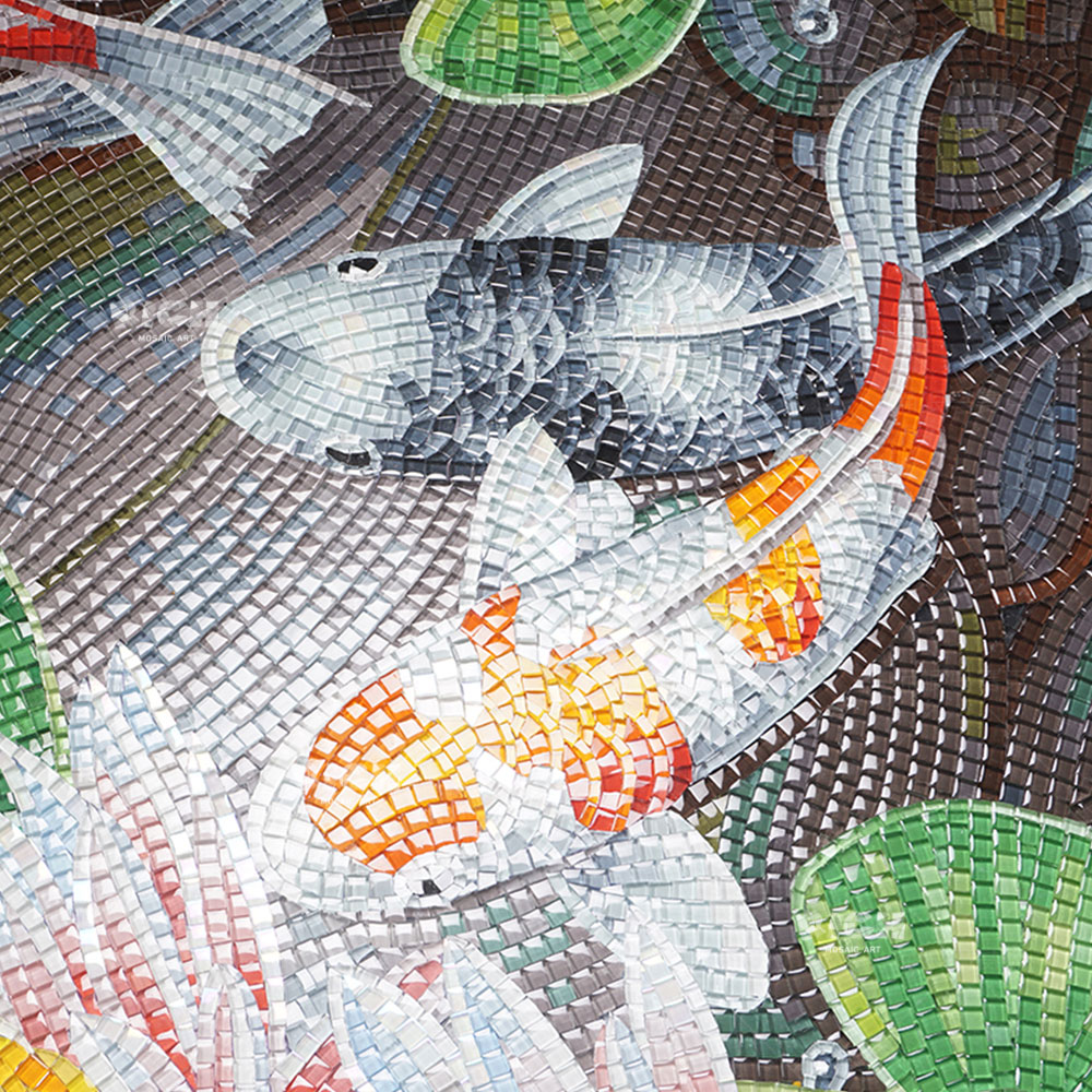 Koi Mosaic Tile Designs
